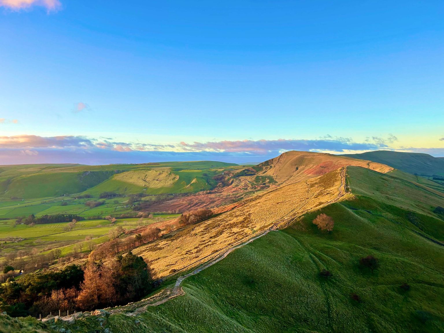 Mam Tor and Great Ridge Hiking Routes