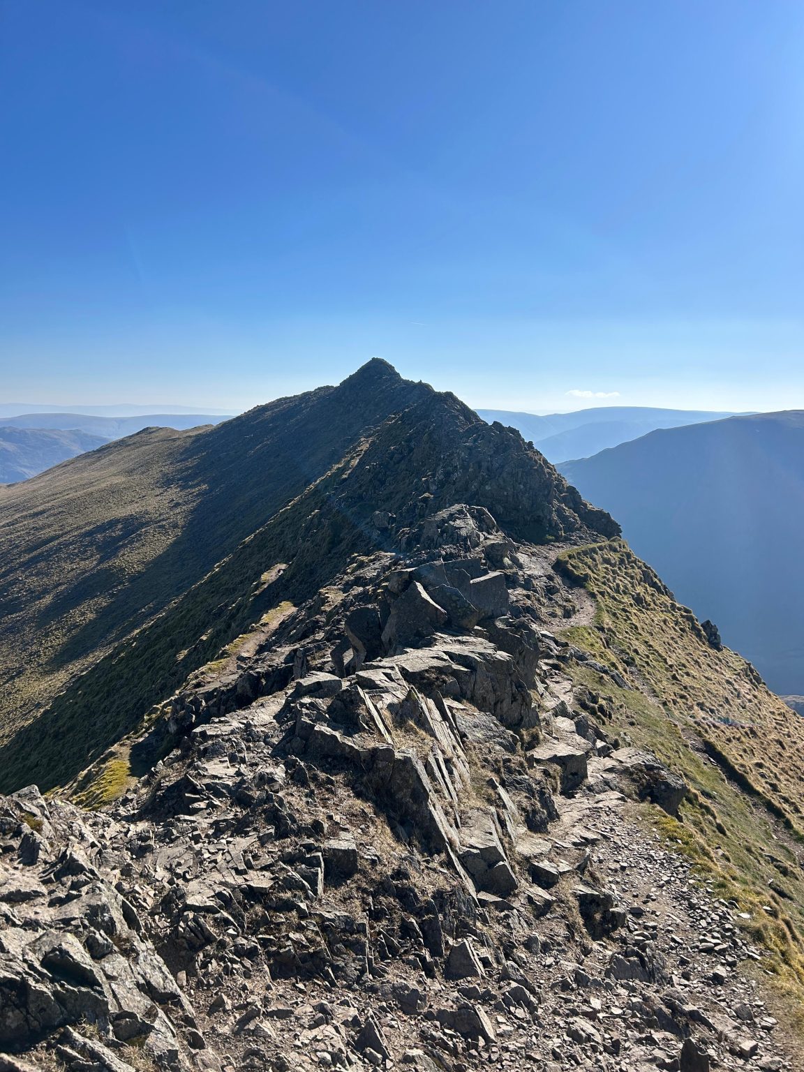 Striding Edge Bypass Paths and the Bad Step